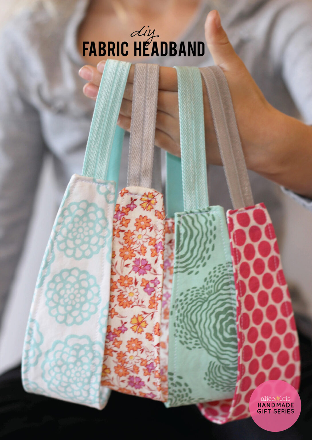 DIY Fabric Headband Tutorial - Handmade Gift Series