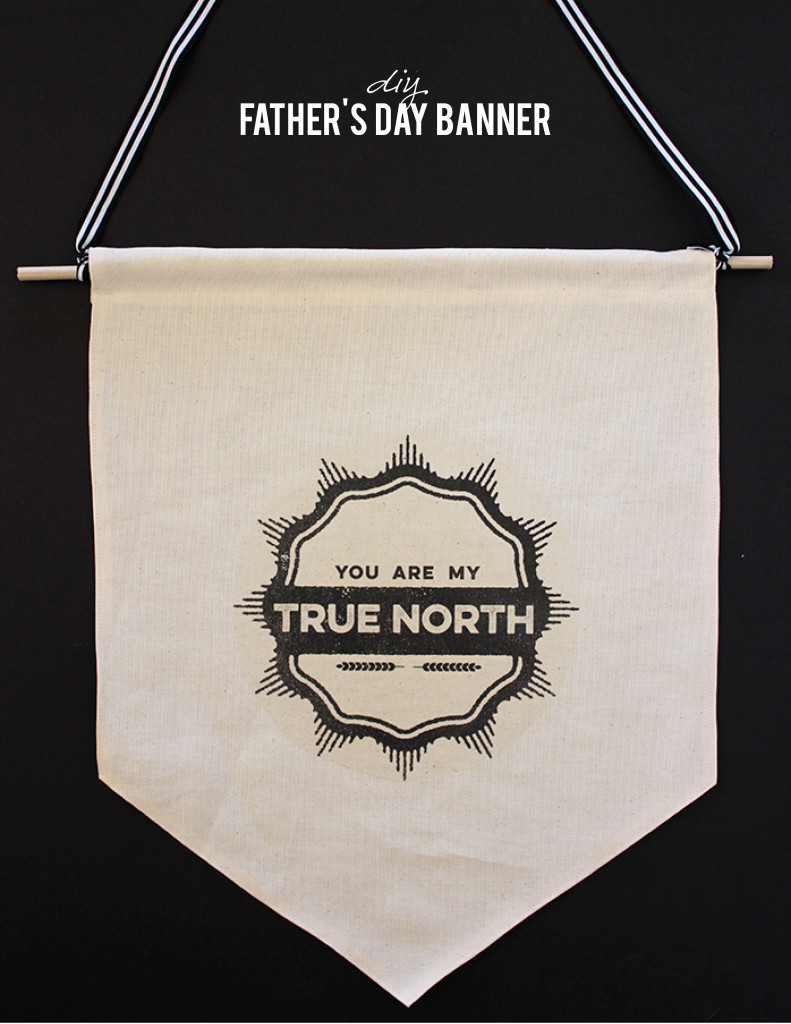 DIY Father's Day Banner