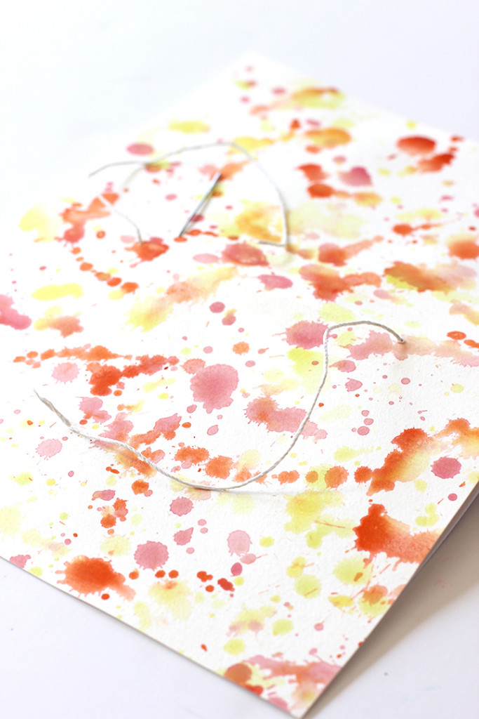 DIY Watercolor Notebook