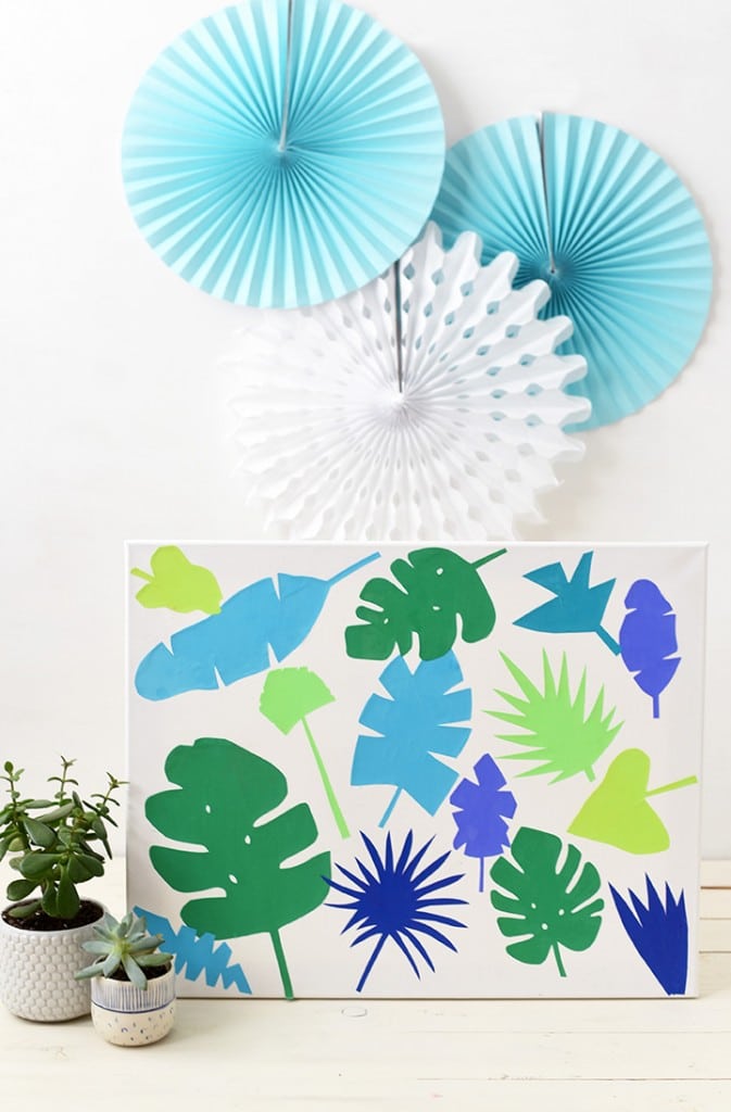 DIY Collaborative Wall Art - Alice and Lois